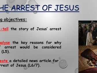 The Passion of Christ - Four full lessons (Arrest, Trial, Crucifixion ...