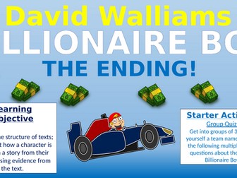 Billionaire Boy Big Bundle! | Teaching Resources