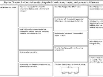 NEW AQA 2016 GCSE Trilogy Physics revision mats part 1 by vy28 ...