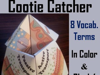 Passive and Active Cell Transport Task Cards and Activities Bundle ...