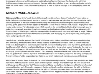 9 Grade 9 A Christmas Carol Exam Responses | Teaching Resources