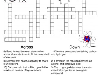 Chemistry Crossword Puzzle Bundle. Includes 10 different crosswords ...