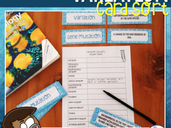 GCSE Biology Vocabulary Card Sort Growing Bundle | Teaching Resources