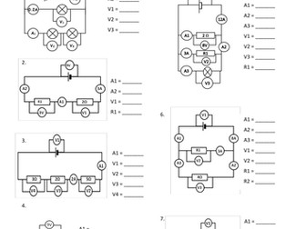 KS3 AQA circuits module - full scheme - 6 lessons with resources ...