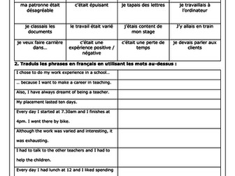 GCSE French writing and translation support & revision (18 resource ...