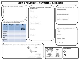 GCSE Biology Revision Mats Bundle | Teaching Resources