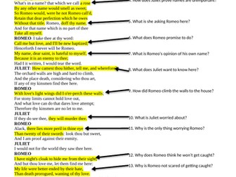 ROMEO AND JULIET 2020 BUNDLE | Teaching Resources