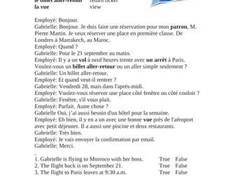 French Travel Bundle: Bon Voyage (vol, hotel) 4 Lectures ! | Teaching ...