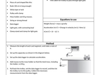 GCSE AQA 9-1 Required Practical All Practicals | Teaching Resources