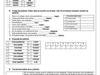 Spanish school (mi colegio) bundle: 14 resource packs including reading ...