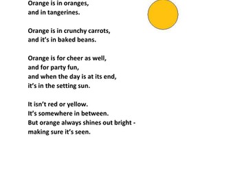 10 Colour Rhymes to celebrate the main colours and tones | Teaching ...