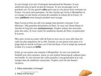 French Travel Bundle: Bon Voyage (vol, hotel) 4 Lectures ! | Teaching ...