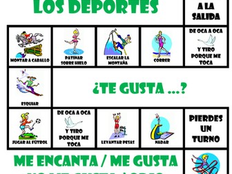 Los deportes - Juegos de mesa | Teaching Resources