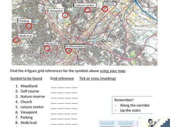Sheffield OS map resource bundle | Teaching Resources