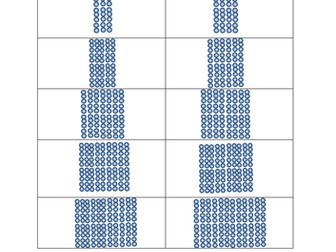 Array sets times tables | Teaching Resources
