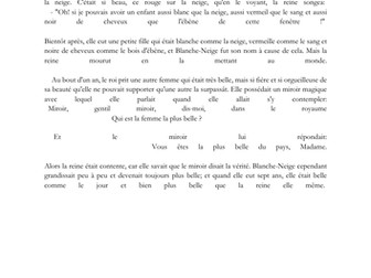 French - iGCSE reading - writing skills (exam style questions) by ...