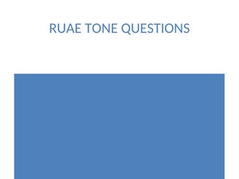 RUAE Bundle | Teaching Resources