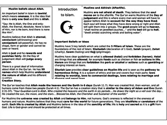 AQA GCSE Religious Studies A: Christianity and Islam | Teaching Resources