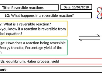 AQA Chemistry C6 - Rates of reaction BUNDLE | Teaching Resources