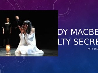 Macbeth Revision Resources on whole play KS4 GCSE English Literature ...