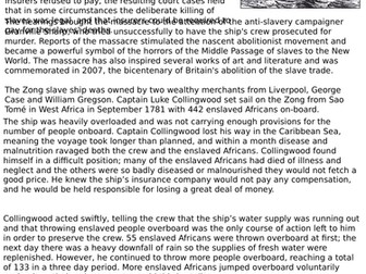 The Slave Trade | Teaching Resources