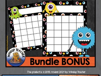 Halloween Incentive Reward Charts Bundle | Teaching Resources