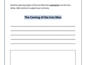 IRON MAN | Teaching Resources