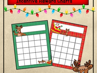 Christmas Character Incentive Reward Sticker Charts * BUNDLE | Teaching ...