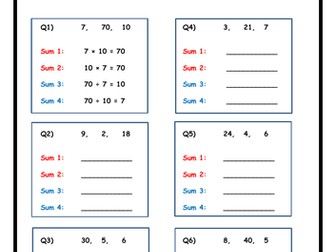 Inverse Operations by Lresources4teachers - Teaching Resources - Tes