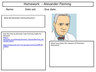 KS 3 Homework tasks | Teaching Resources