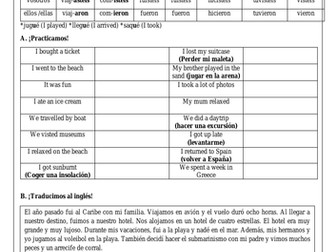 Spanish GCSE Las Vacaciones Bundle: 14 resource packs on the topic of ...
