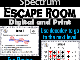 Physical Science Escape Room Bundle by ScienceSpot | Teaching Resources