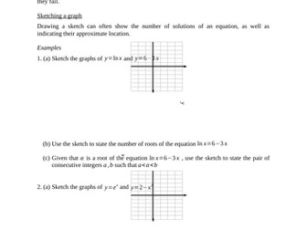 Numerical solution of equations (new A level maths) | Teaching Resources