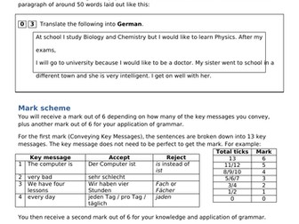 AQA GCSE German Exam Help Sheets - Bundle of 15! | Teaching Resources
