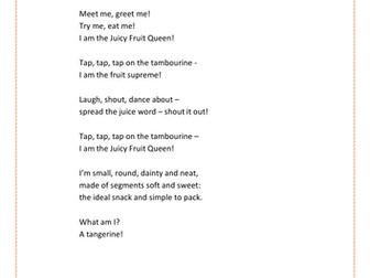 Healthy Lifestyle Writing by katewilliams_poetry | Teaching Resources