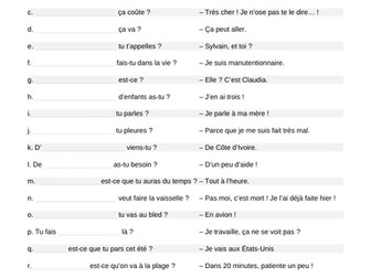 French basics: ÊTRE et AVOIR, ALLER, singulier et pluriel, masculin et ...