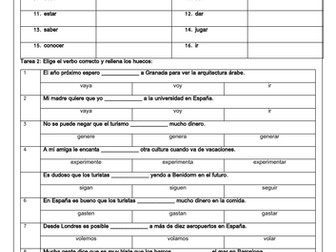Spanish A Level Subjunctive resource bundle (10 resource packs ...