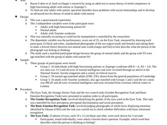 OCR A-Level Psychology: Core Studies | Teaching Resources