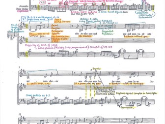 ALL EIGHT GCSE Music Set Works - Detailed colour-coded analyses ...