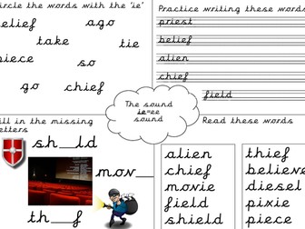 Phonics Phase 5 Worksheets | Teaching Resources