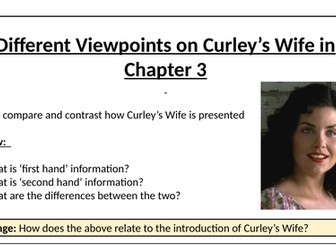 Curley's Wife in Of Mice and Men | Teaching Resources