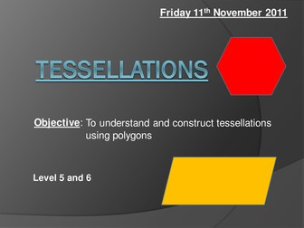 Tessellations Resources | Tes