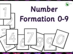 Number Formation 0-9 | Teaching Resources