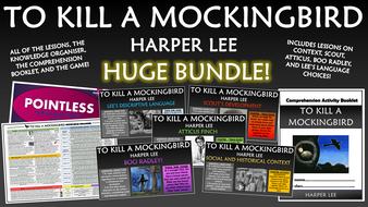 To Kill a Mockingbird Huge Bundle! | Teaching Resources