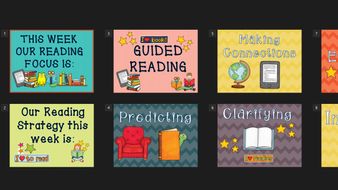 BOOK CORNER- GUIDED READING Posters | Teaching Resources