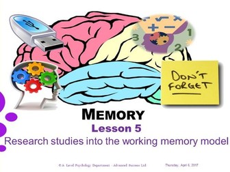 Paper 1 - MEMORY - SPECIAL OFFER (45% Off) - Workbook, Lesson Plans and ...
