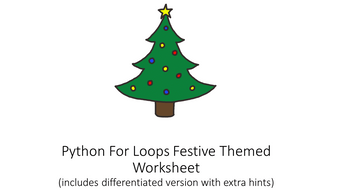 Python - IF / ELSE / ELIF Worksheet Activity - Christmas / Festive ...
