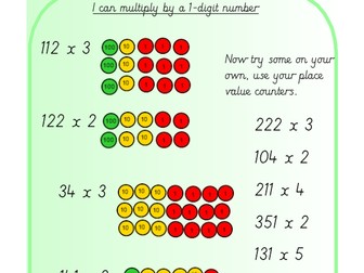 Huge Place Value Counters Bundle (Linked to White Rose Materials ...