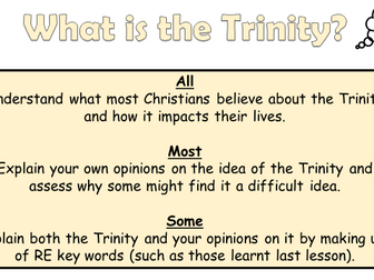 AQA A Christianity: Beliefs and Teachings lessons 1-4 | Teaching Resources