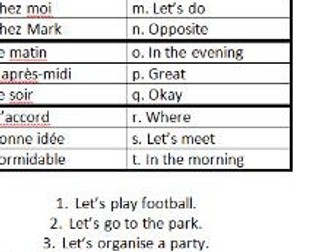 KS3 French: Free Time/Leisure/Hobbies | Teaching Resources